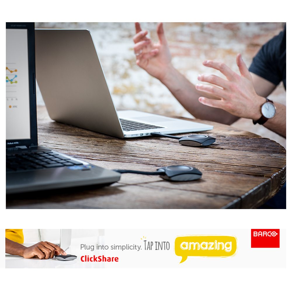 Barco ClickShare CSE-200 Draadloos presenteren | Digibord-shop